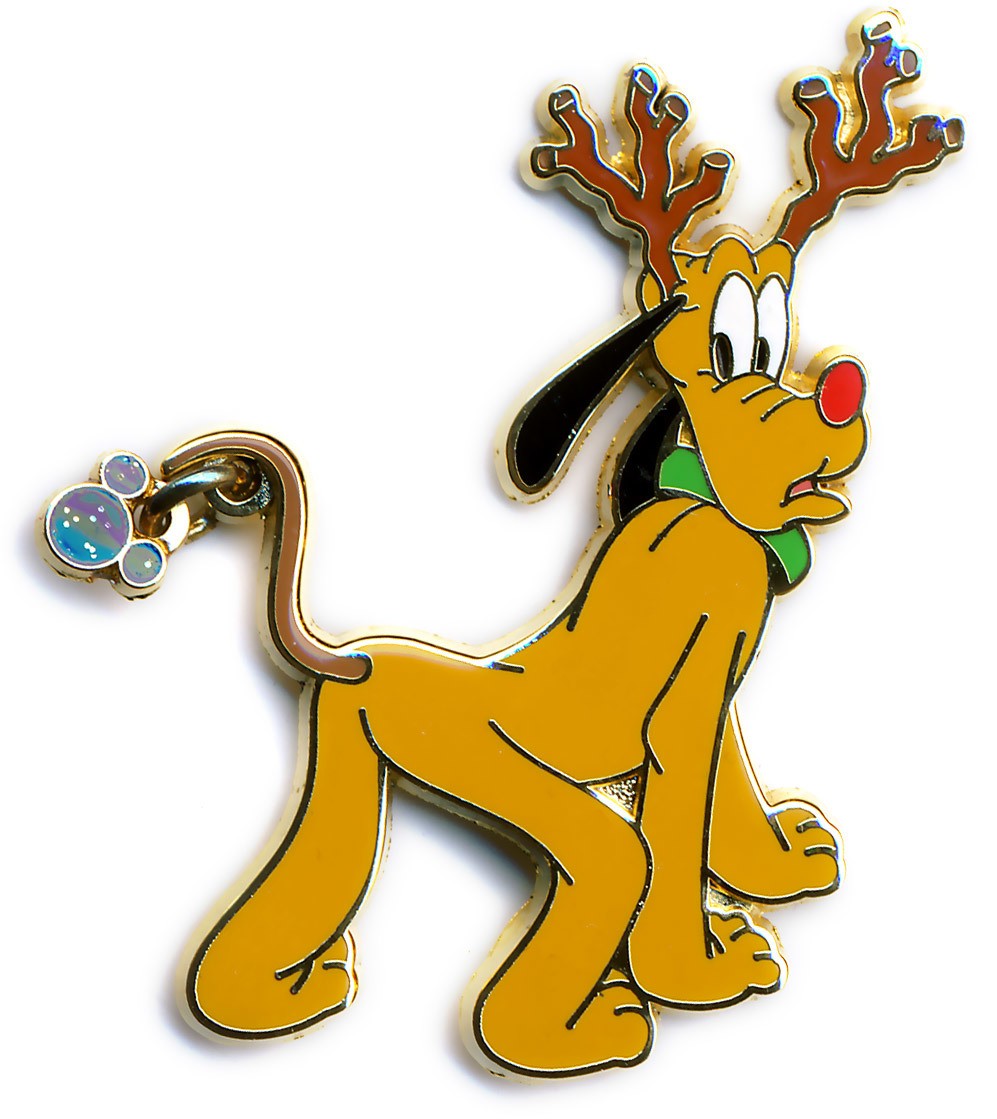 19486 - Reindeer Pluto with Tail Dangle - Holiday - Walt Disney World ...