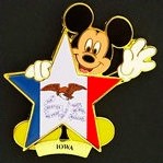 19386 - Iowa - 100 Years of Dreams - Disney Store US Disney Pin
