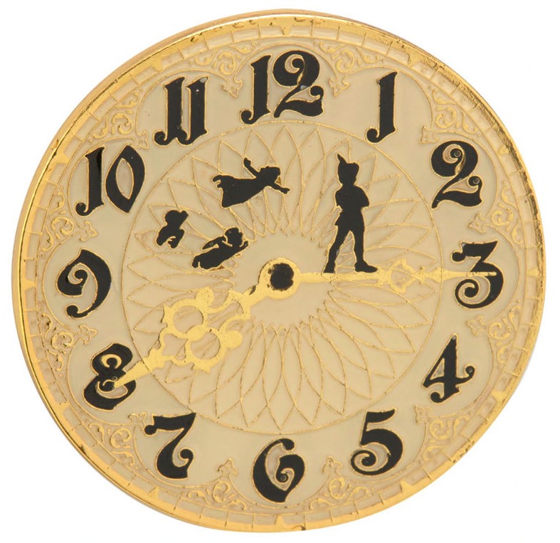 19051 - Clock Peter Pan - Boxlunch - Disney - Loungefly Disney Pin