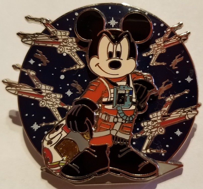 25276 - Mickey Mouse as an X-Wing Pilot - Disney Characters as Star Wars