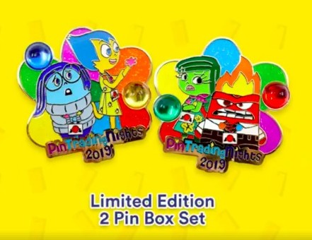 16002 - 2 Pin Box Set - Pin Trading Night - Inside Out - Hong Kong ...