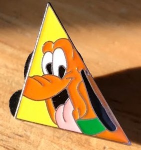 15506 - Tangram Pin Set - Mickey Mouse and Friends - Pluto ONLY (Yellow ...