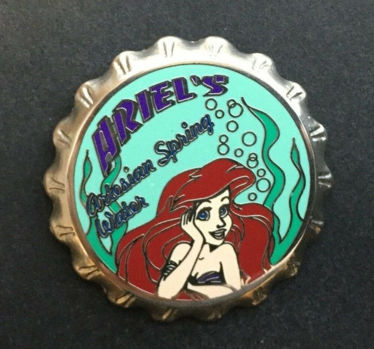 22133 - Ariel's Artesian Spring Water - Princess Bottle Cap Series