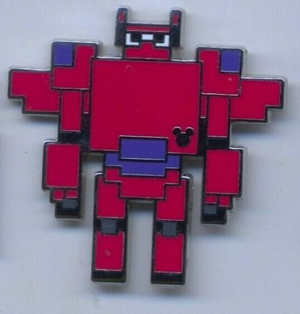 14719 - Armored Baymax - 2019 Hidden Mickey - 8 Bit Characters - Walt ...