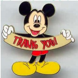 11184 - Mickey Mouse Thank You - Thank You