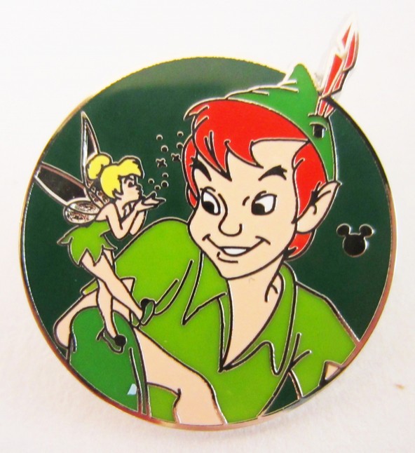 1625 - Peter Pan and Tinker Bell - DLR Hidden Mickey Series 2013 Wave B ...