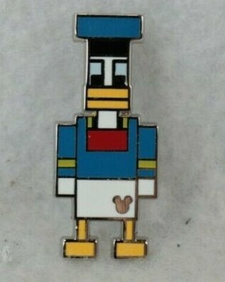 48283 - Donald Duck - 2019 Hidden Mickey - 8 Bit Characters ...