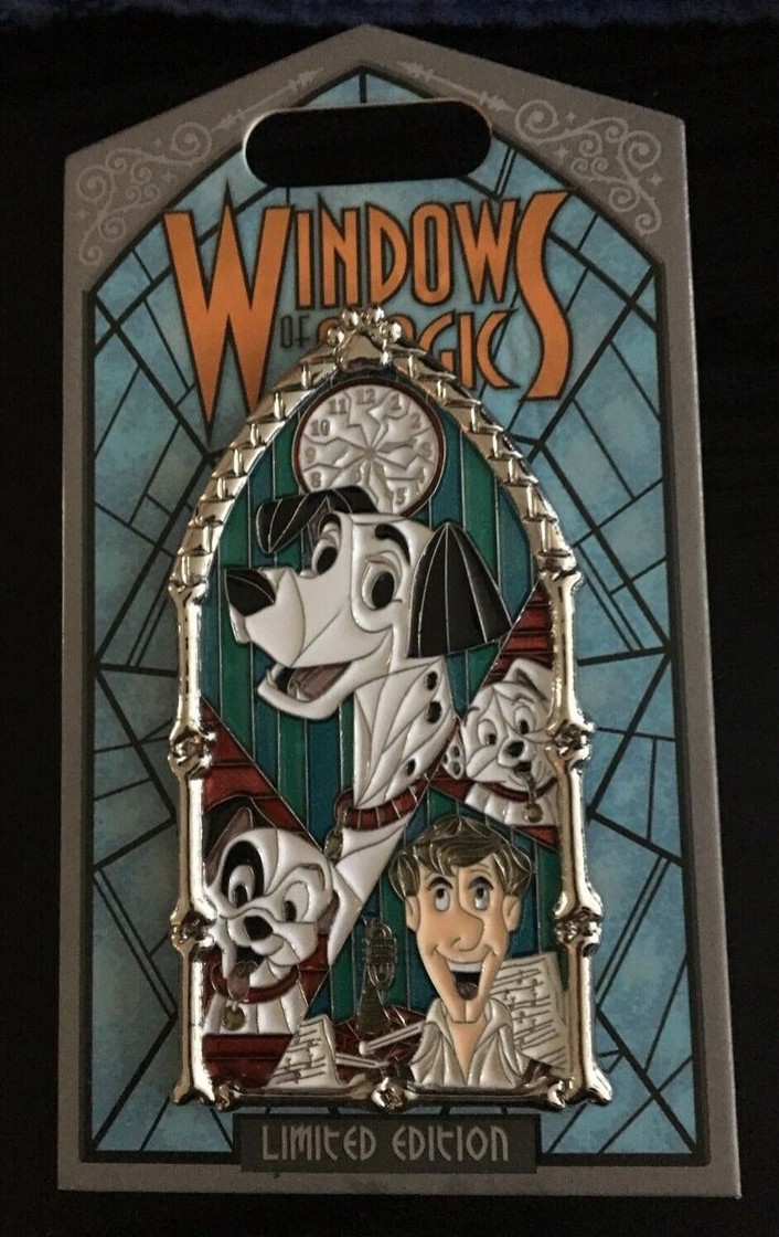 12605 - Pongo - Windows of Magic Series - Disneyland Resort Disney Pin