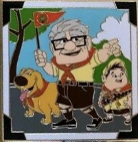 24501 - Dug, Carl, and Russell - Pixar's Up