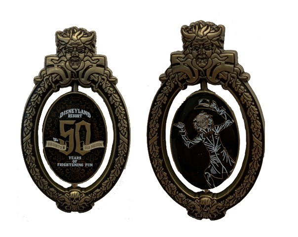 10295 - Oval Plaque Spinner Pins — Ezra - The Haunted Mansion 50th ...