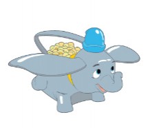 24963 - Dumbo - Disneyland Park Food - Popcorn Buckets Collection ...