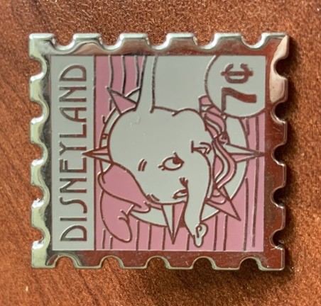 10819 - Disneyland Dumbo 7¢ stamp - 2008 Hotel Hidden Mickey - Stamps ...