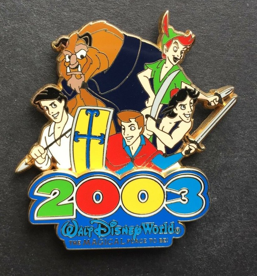 25624 - Heroes - Beast, Peter Pan, Prince Eric, Aladdin and Prince ...