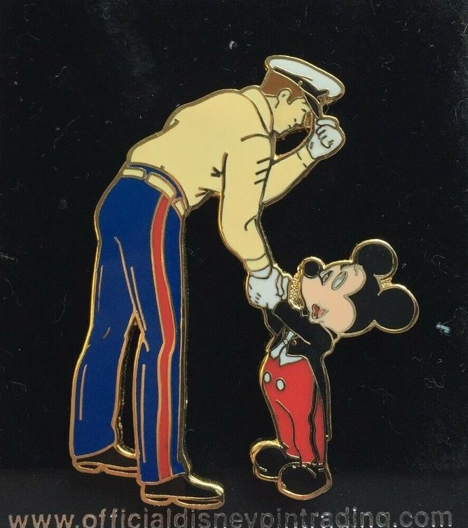 18725 - Mickey Salute to Marines - Mickey Says Thanks Series