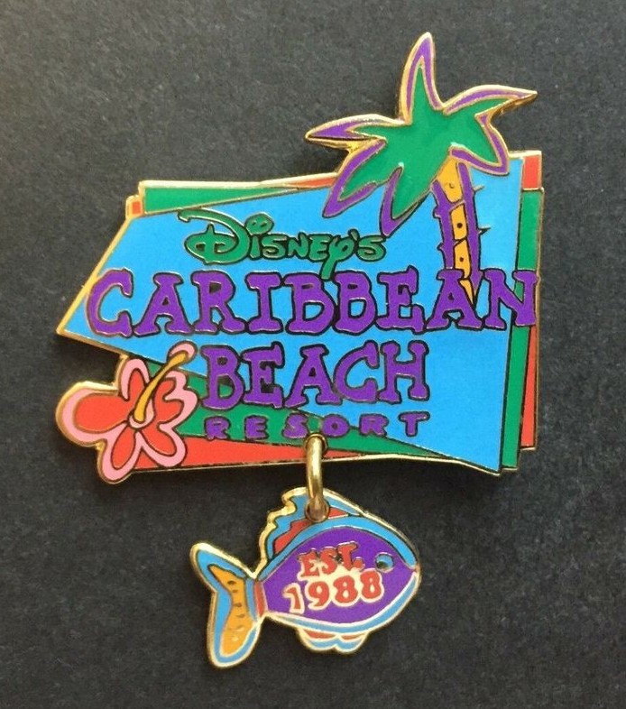 25432 - Disney's Caribbean Beach Resort Est. 1998 Dangle - Walt Disney ...