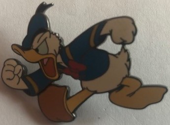 27530 - Angry Donald Duck Shaking His Fist - Donald Duck