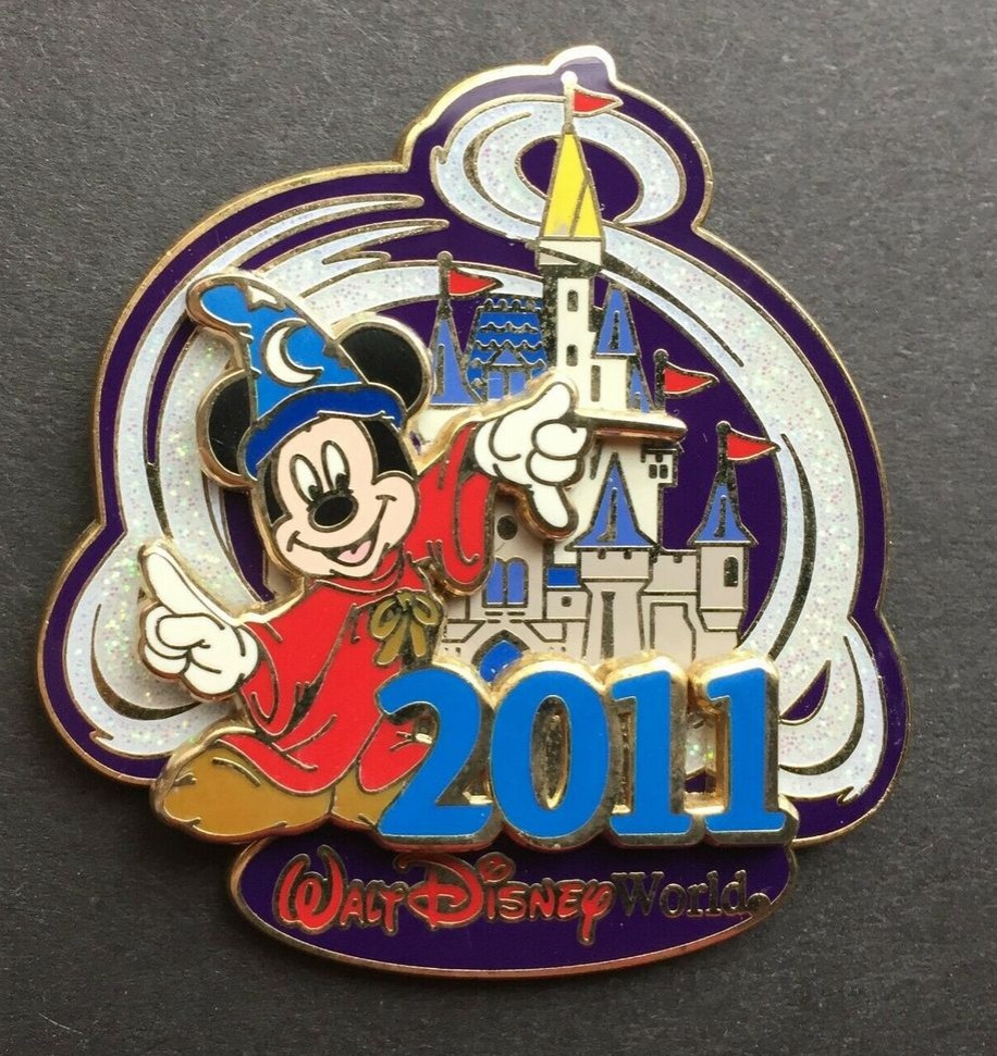 26561 - Cinderella Castle - Sorcerer Mickey - 2011 Dated Year Pins ...