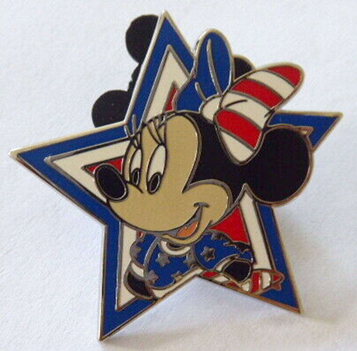 27184 - Minnie Mouse - Mickey Mouse & Friends Patriotic Pin Trading ...