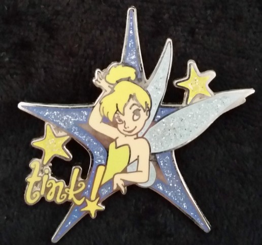 7258 - Tink! on the Left - Tinker Bell Pin Trading Lanyard Set