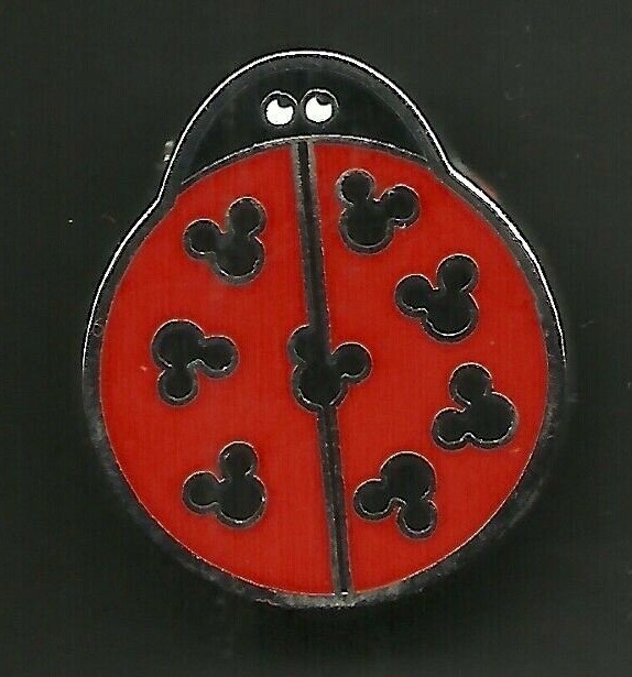 18633 - WDW - Mickey Mouse Icon - Ladybug and Butterfly - Ladybug ONLY ...