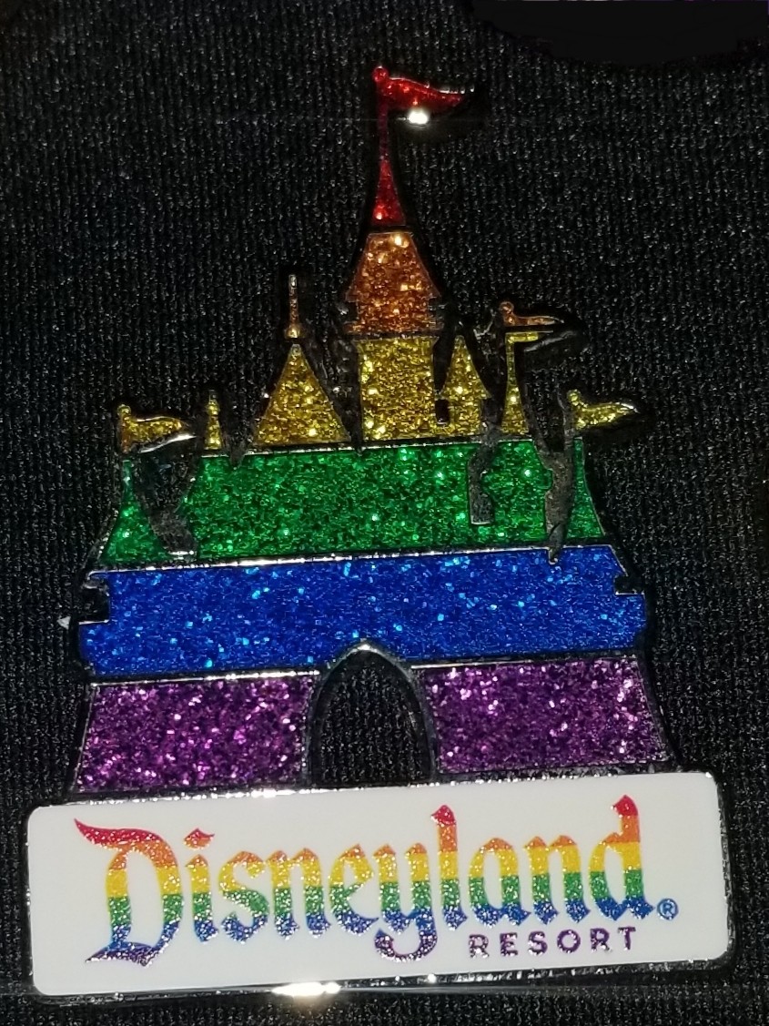 27033 - Disneyland Rainbow Series Castle - Rainbow Disney Pride ...