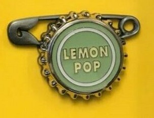 27996 - Lemon Pop Cap - 10th Anniversary Up Bottle Cap Set