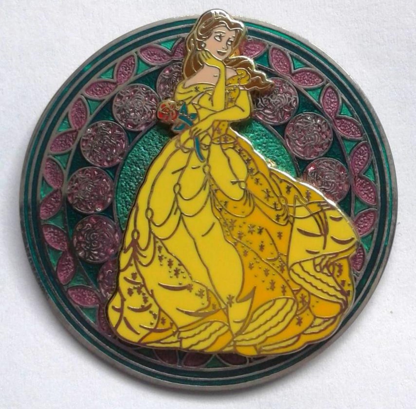 28203 - Belle - Stained Glass Princess Series - Walt Disney World ...
