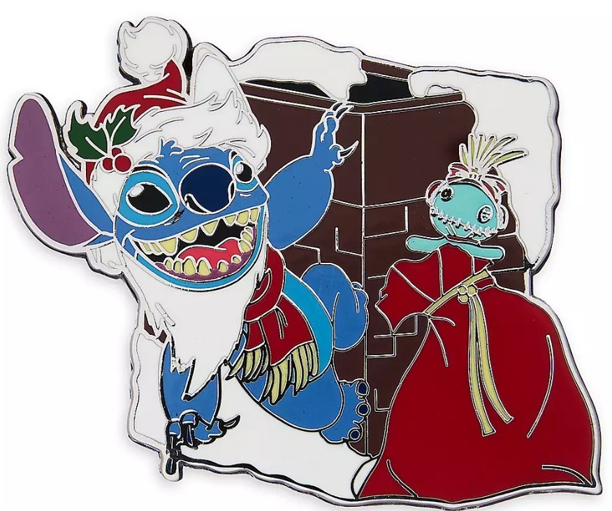 28487 - Stitch and Scrump Holiday Pin - Christmas 2019