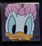 1872 - Daisy - DLR Hidden Mickey Series 2012 Wave A: Character Face ...