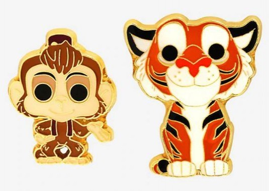 Aladdin 2-pin set Abu and Rajah - Funko Pop! - Disney | Pin & Pop