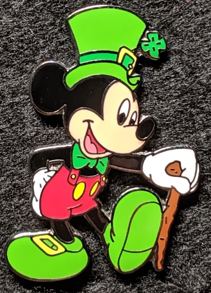 2001 - Leprechaun Mickey Mouse - St. Patrick's Day | Pin & Pop