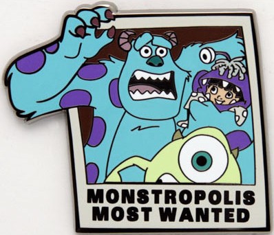 28690 - Monstropolis Most Wanted Mike, Sulley and Boo - Monsters Inc 3D ...
