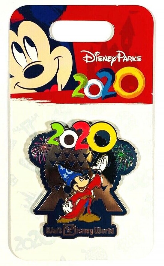 28822 - EPCOT Sorcerer Mickey - 2020 Dated Year Pins - Walt Disney ...