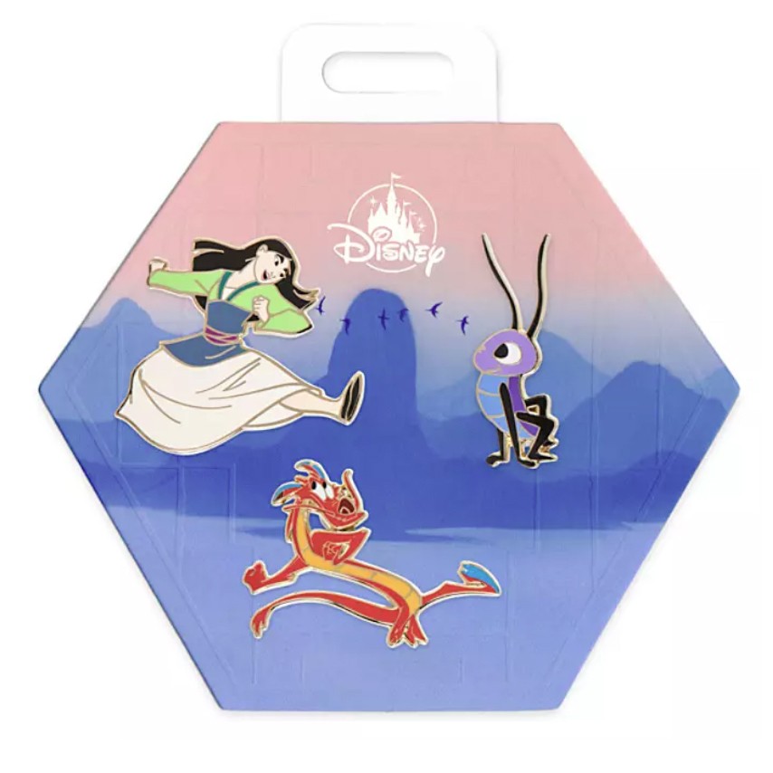 29218 - Full Set - Mulan Fighting Pin Set