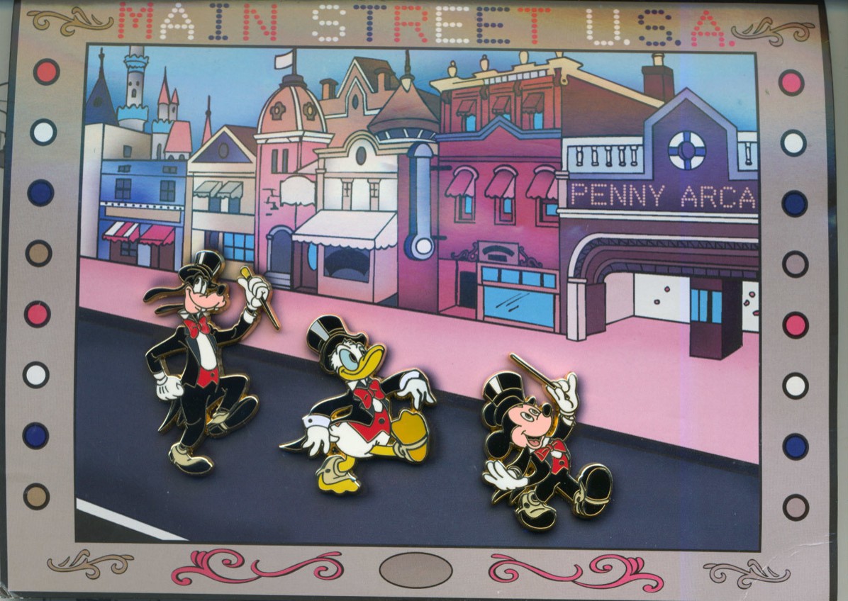 29346 - Mickey, Donald & Goofy Marching - Marching Down Main Street ...