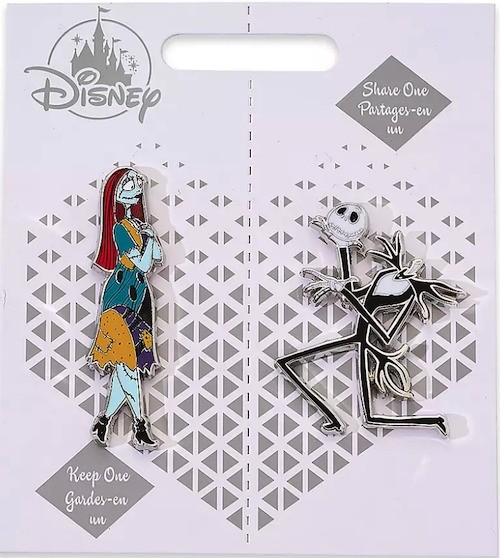 29706 - Jack Skellington and Sally Pin Set - Full Set - Valentine's Day ...