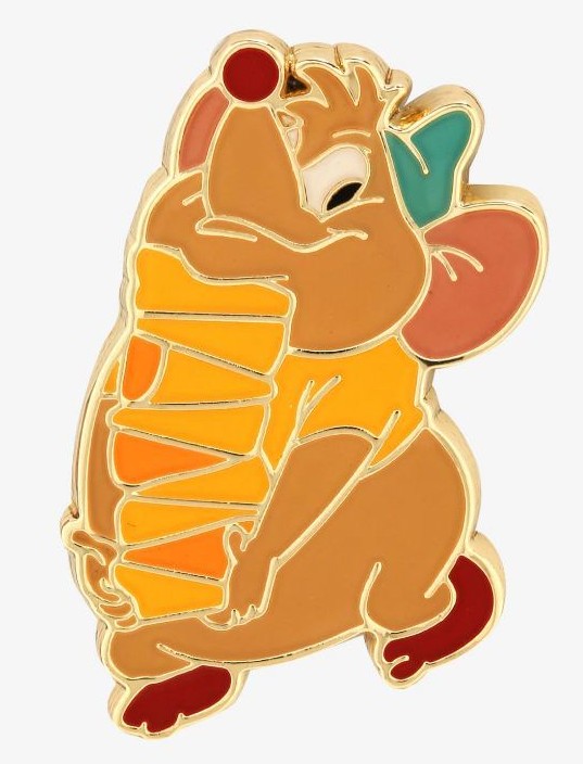 29760 - Gus the Mouse with Corn - Boxlunch - Disney - Loungefly Disney Pin