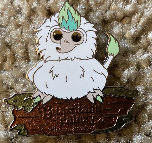 Vyloo on a log - Guardians of the Galaxy | Pin & Pop