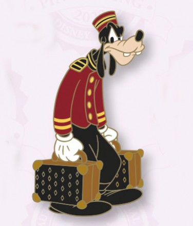 31011 - Bellhop Goofy with Luggage - Twilight Zone Tower of Terror ...
