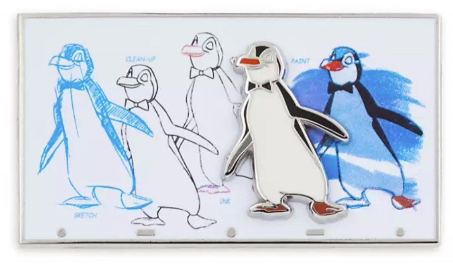 31021 - Mary Poppins Penguin Waiter - Disney Parks - Ink & Paint Series
