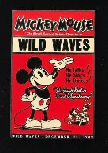 30860 - Mickey Mouse Wild Waves - Mickey Mouse Movie Poster - Disney ...