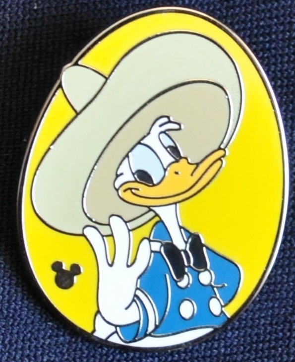 2052 - Donald Duck - 2014 Hidden Mickey - Disney Birds - Disneyland ...