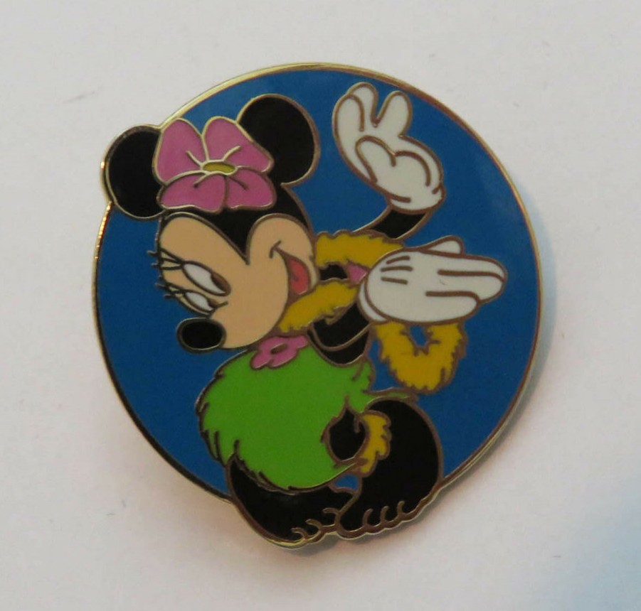 30851 - Minnie Mouse Hula Dancing Hawaii - Lanyard Pin Series 2002 ...