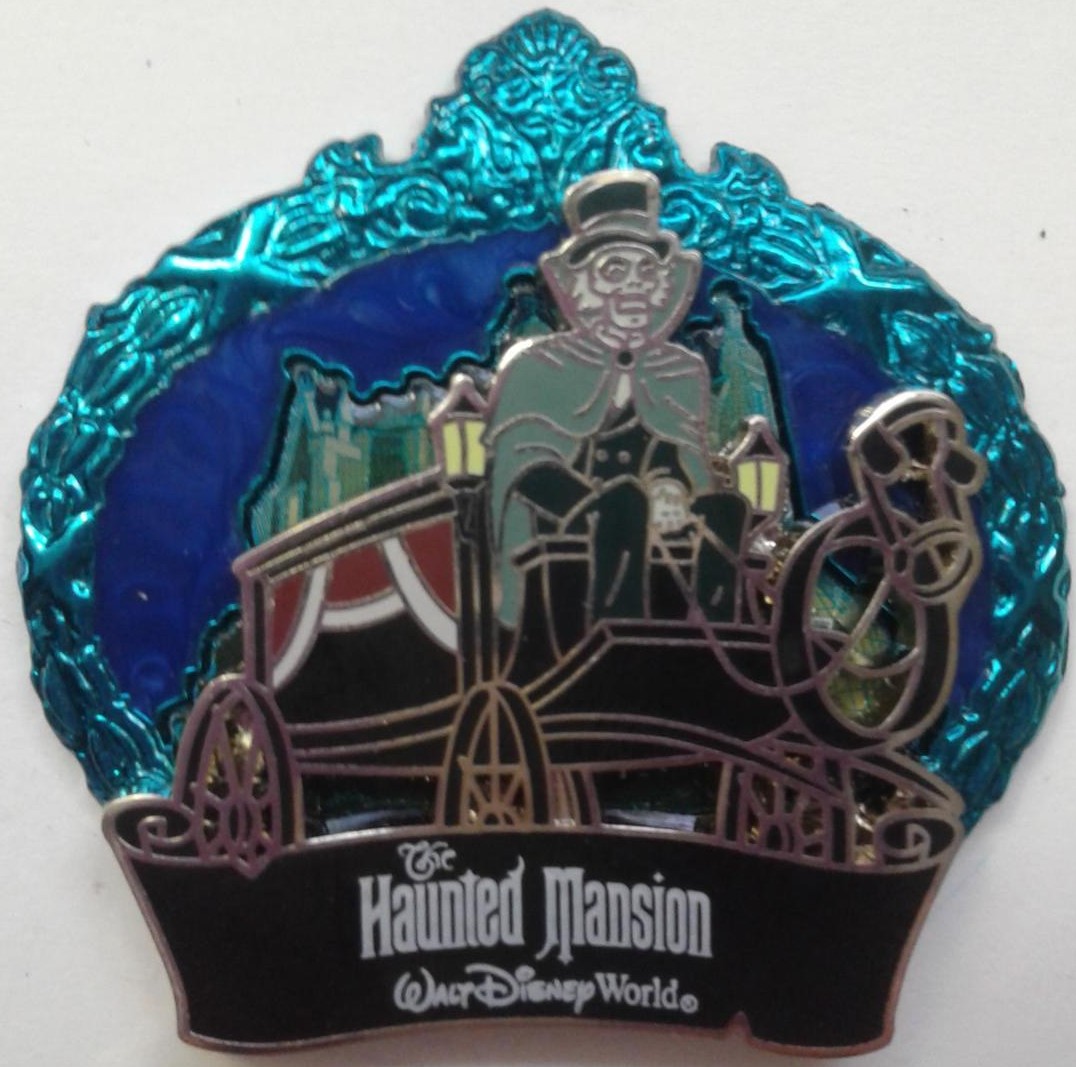 32045 - Ghost Hearse - Happy Haunts Teal Frame Portrait Series - Walt ...