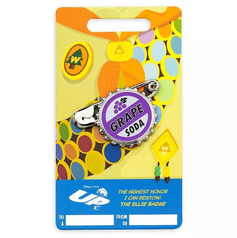32245 - Grape Soda Bottlecap - Pixar's Up - Disney Store US Disney Pin