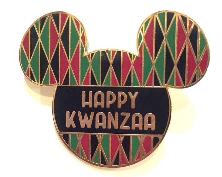 31952 - Happy Kwanzaa Mickey Icon - Happy Holidays 2017 - Disneyland ...