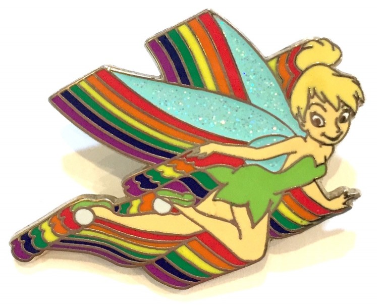 32184 - Tinker Bell with Rainbow Trail