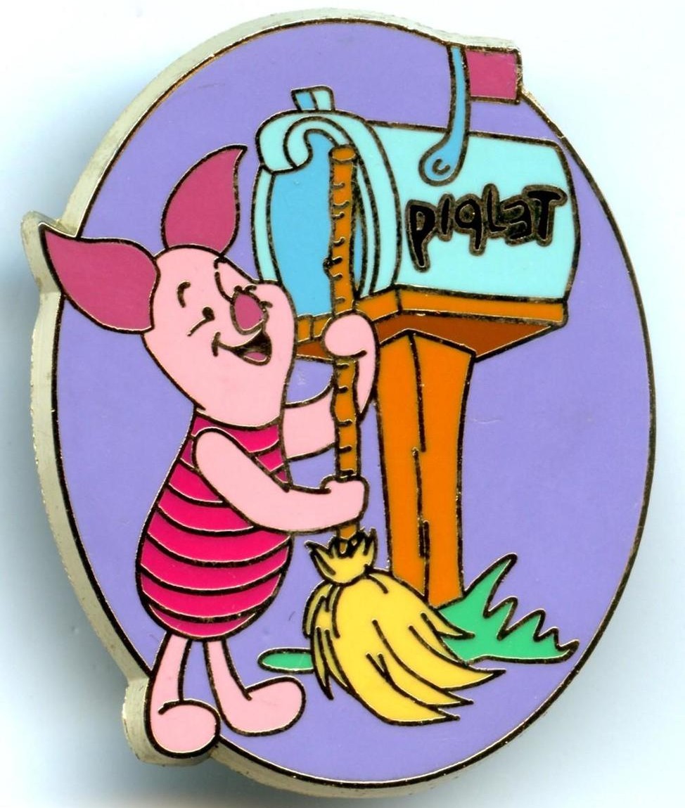 32864 - Piglet - Pooh's 100 Acre Wood Series - Disney Store US Disney Pin