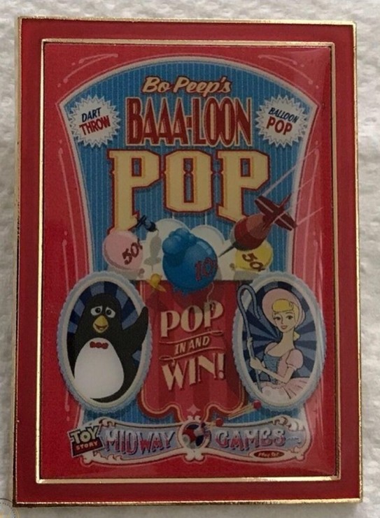 32886 - Bo Peep's Balloon Pop - Toy Story Midway Games Poster - Walt ...