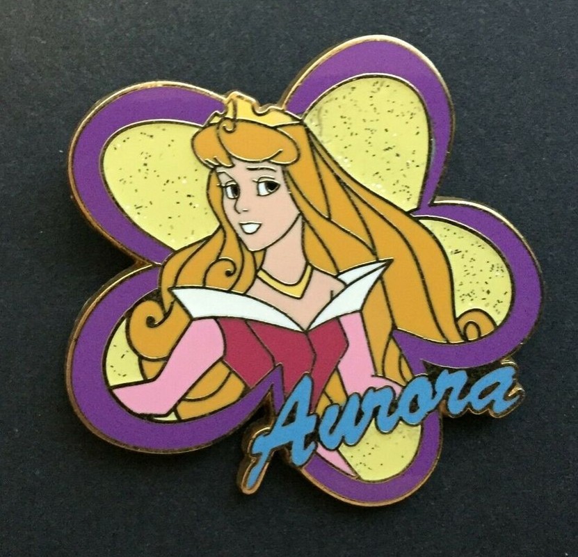 32774 - Aurora ONLY - Disney Princess Flowers and Name Booster Set